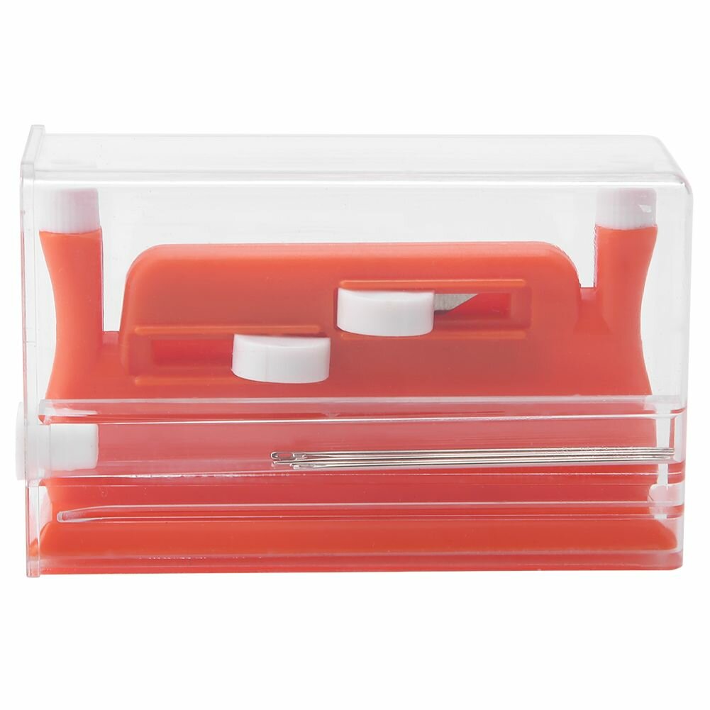 Ручной нитевдеватель с двойной иглой, аппликатор для вставки нитевдевателя для машинного шитья