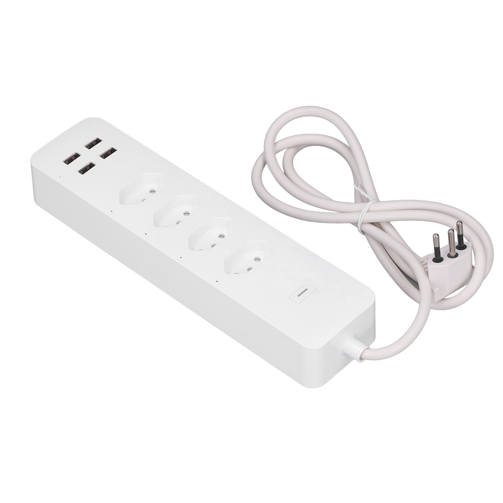 Smart Power Strip для Tuya Wi -Fi Surge Protector 2500W с 4 индивидуально контролируемыми розетками и 4 USB -портами 10A Brazil Plug