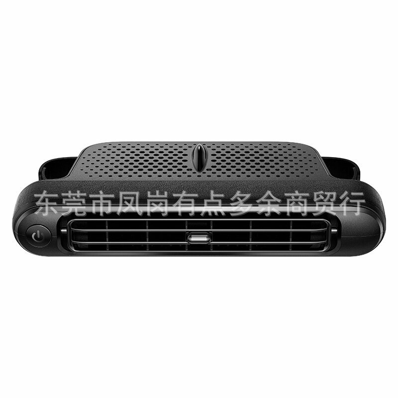 Вентилятор автомобильный CF04, 12/24 В, беззвучный, черный