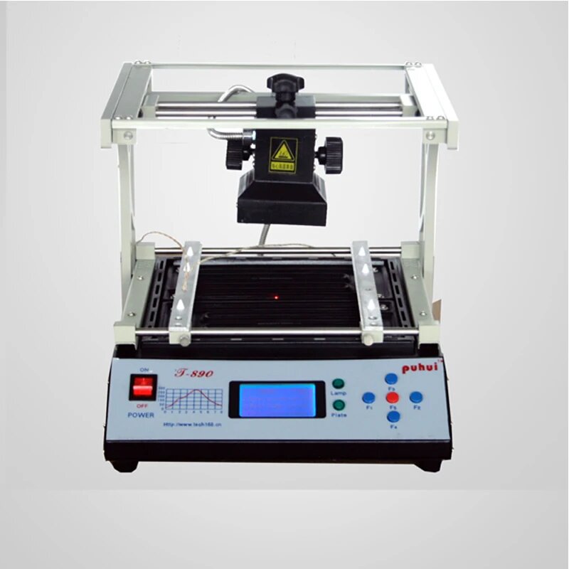 PUHUI T-890 T890 BGA двойная цифровая инфракрасная станция BGA/IRDA/IFR/SMD/SMT WELDER базовая паяльная станция 220 В