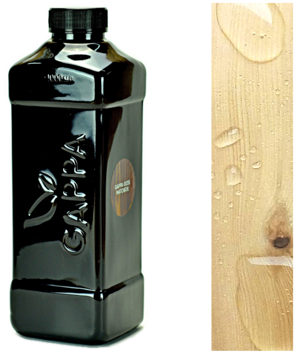 Масло с твёрдым воском GAPPA 0000 (бесцветное/матовое), 1 л