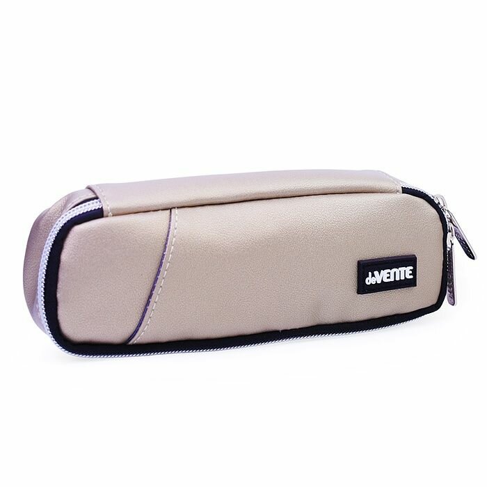 Пенал deVENTE "Private" 22x6x4 см, овальный для 40 предметов, матовая искусственная кожа (7023309)