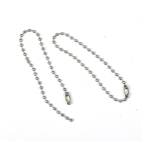 Биркодержатели TBY шарики с замком 150 мм, никель, 1000 шт (TBY.74633)