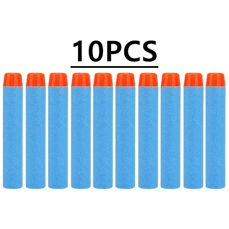 Пули для бластеров Nerf N-strike Elite Series Оранжевый, Round Head Sky Blue