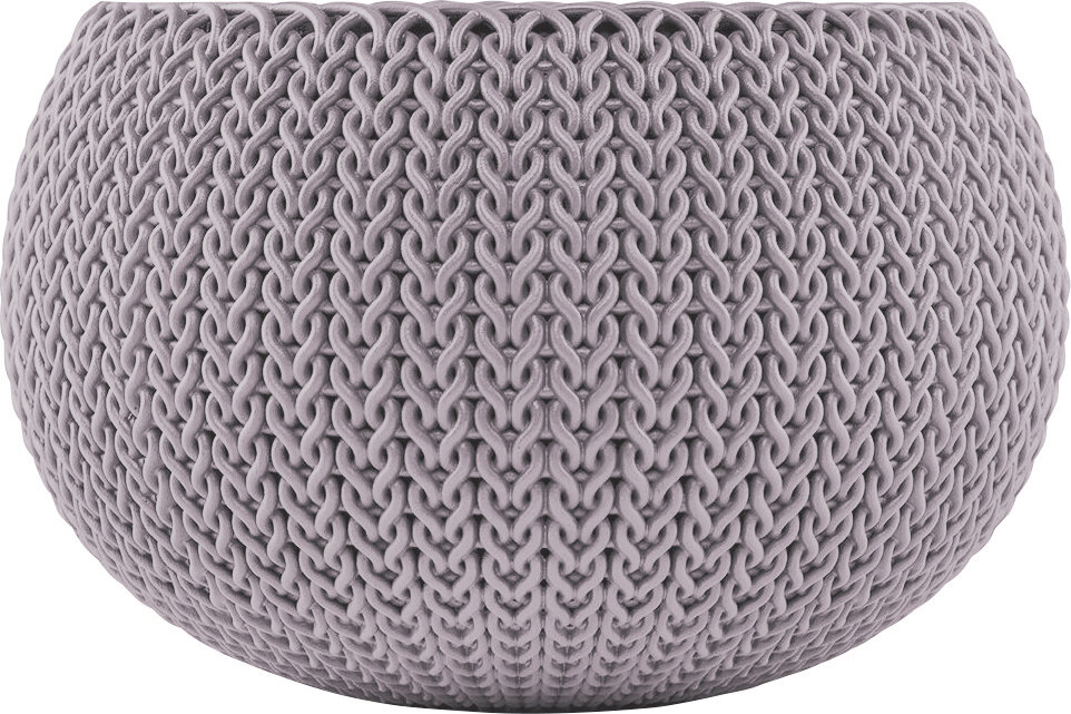Кашпо KETER Cozies S 17201493, подвесное, фиолетовое, пластик, 3.2 л