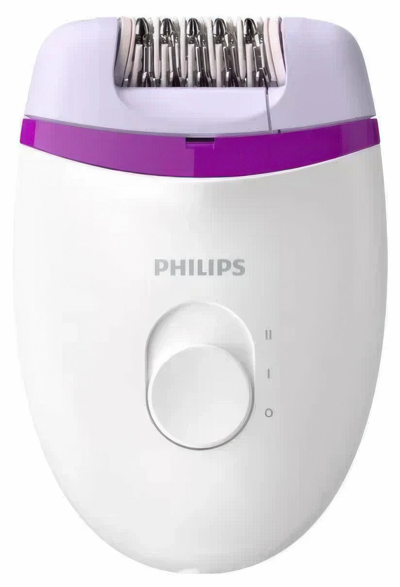 Эпилятор Philips Satinelle Essential BRE225/00, белый, фиолетовый