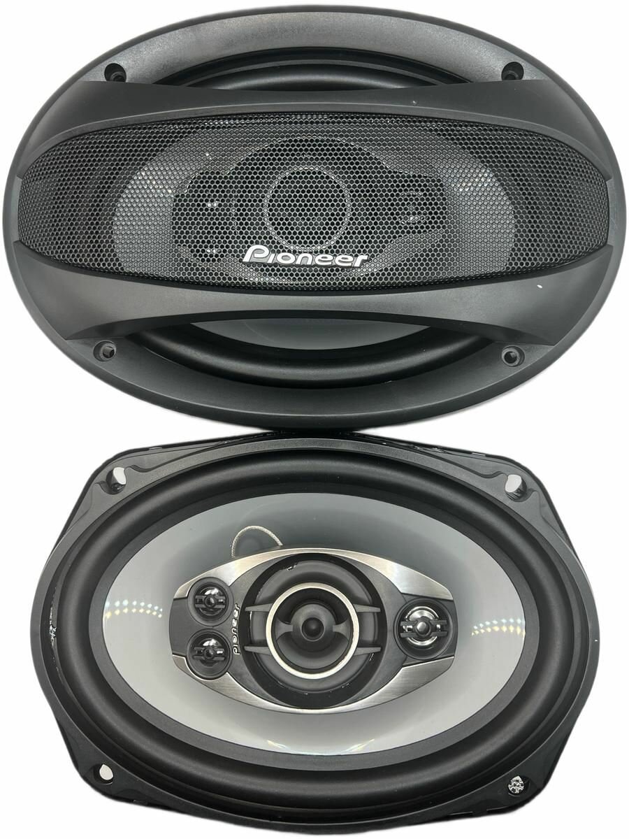 Автомобильные колонки Pioneer / 6'x9'/16см x 24см 1000Вт 5-ти полосная акустическая система, комплект из 2-х динамиков