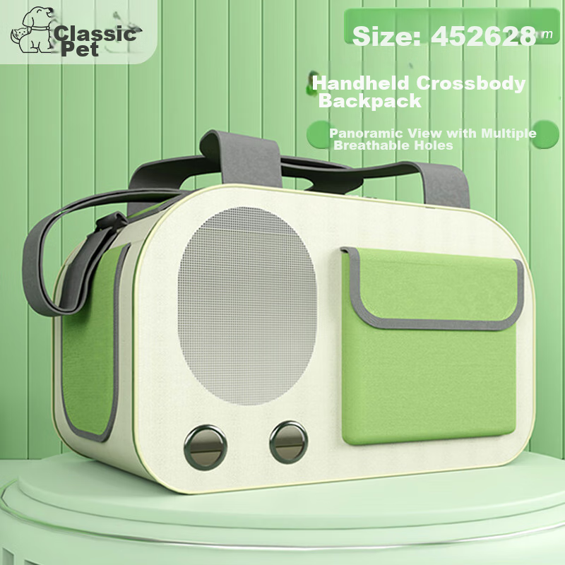 Pet Carrier Backpack, Cat Carrier, Outdoor Pet Bag, Cat Backpack, Double Shoulder Cat Bag, Space Capsule Cat Backpack, Airline Carrier