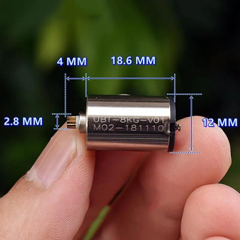 Мини мотор 12 мм, 8 кг, постоянный ток 12-24 В, 35500 об/мин