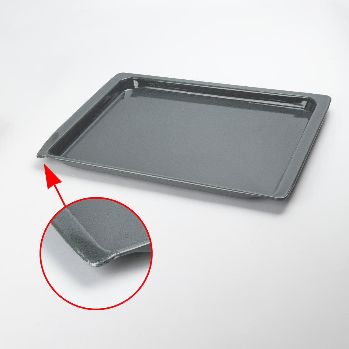 Противень для духовок Bosch, 46.4 х 34.5 х 2.9 см (742278) (уцененный товар)