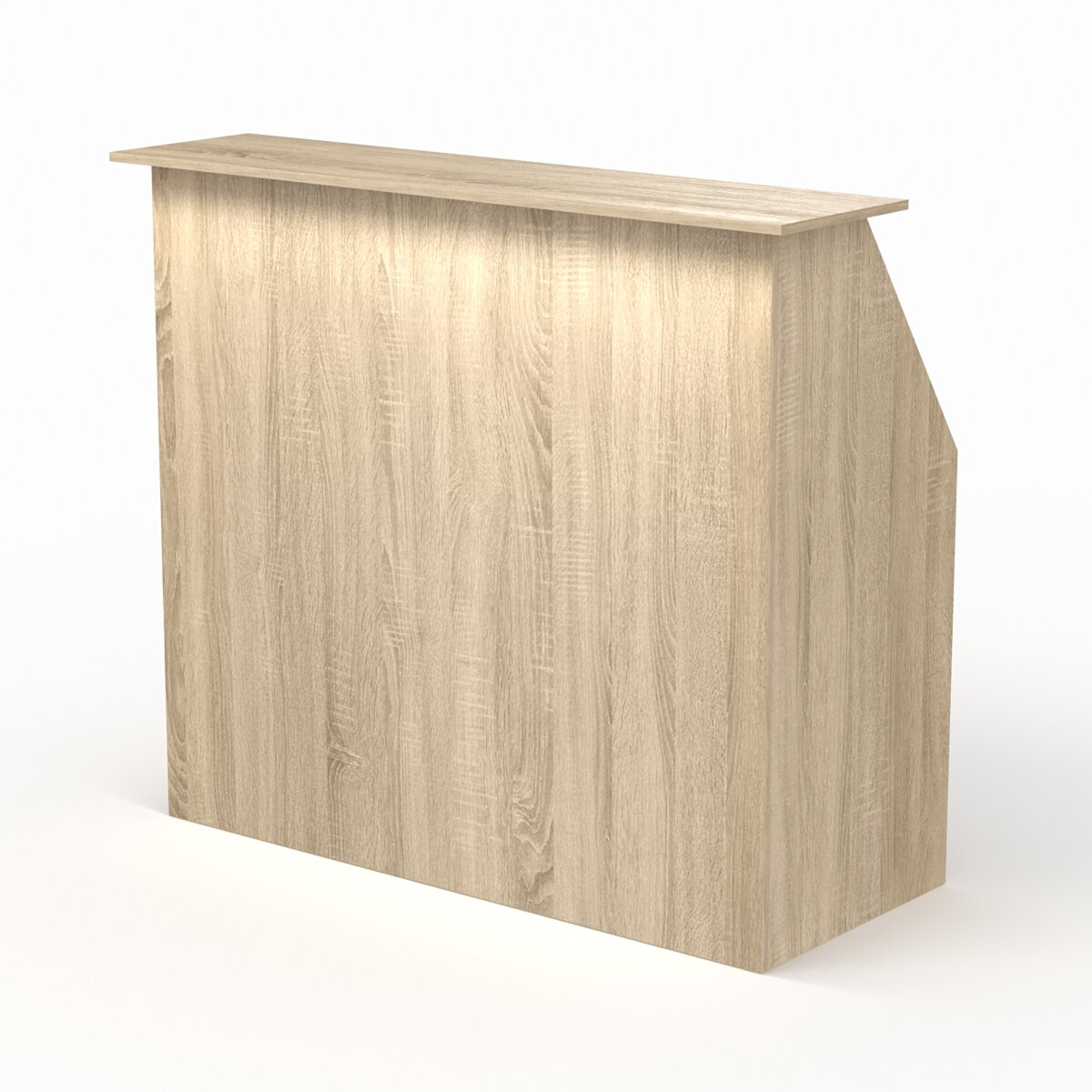 Барная стойка №1 с диодной подсветкой, Дуб Сонома. Производитель товара - компания Westcom.