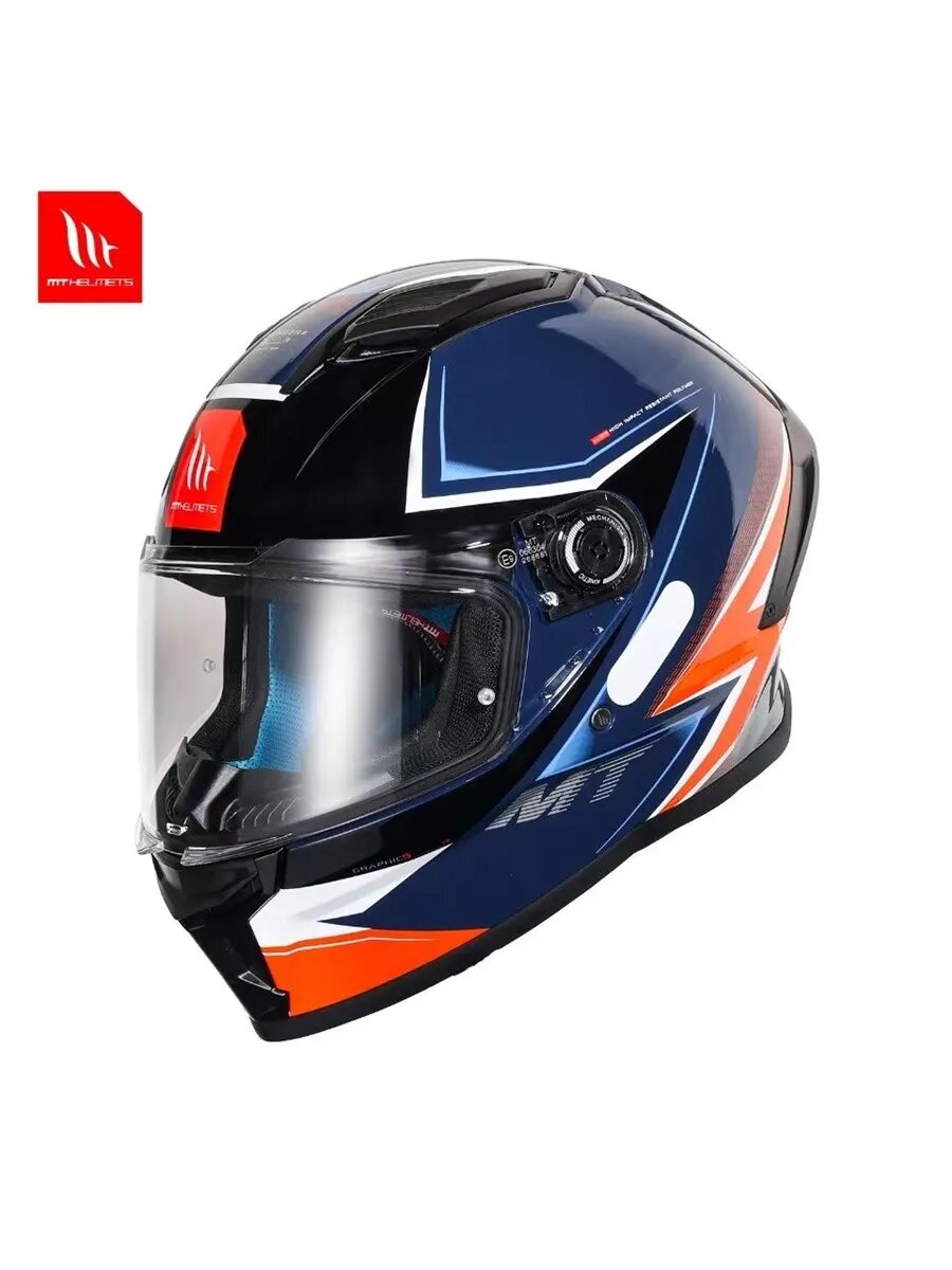 MT Мотошлем STINGER 2 Полный шлем Всесезонный шлем