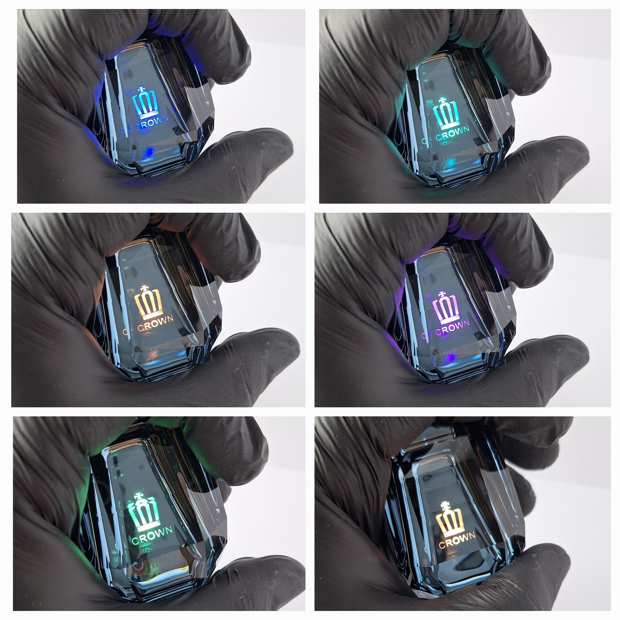 Ручка акпп хрустальна логотип Crown.