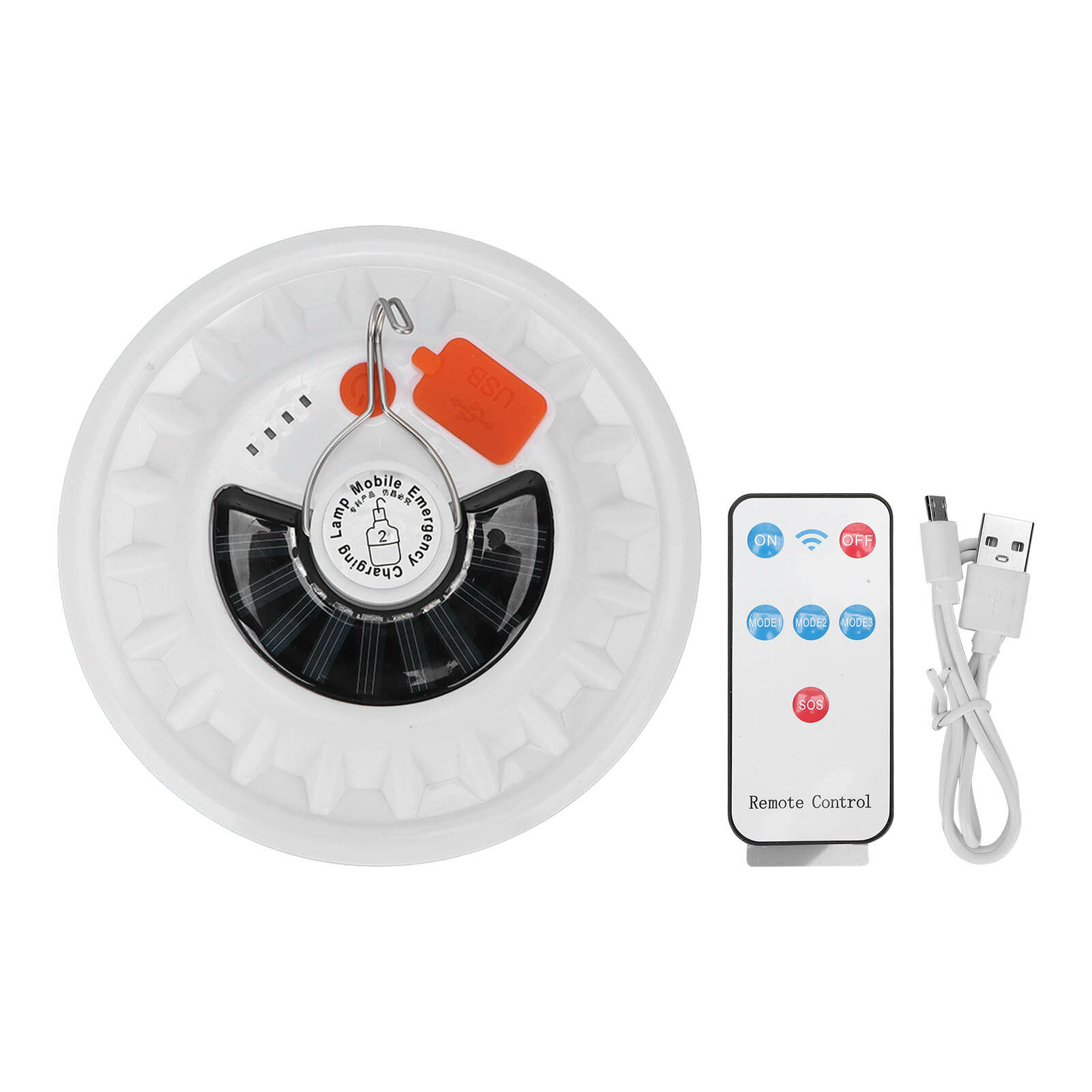 Солнечный ламп лампа USB зарядка 5 режим 60 -й лампочка