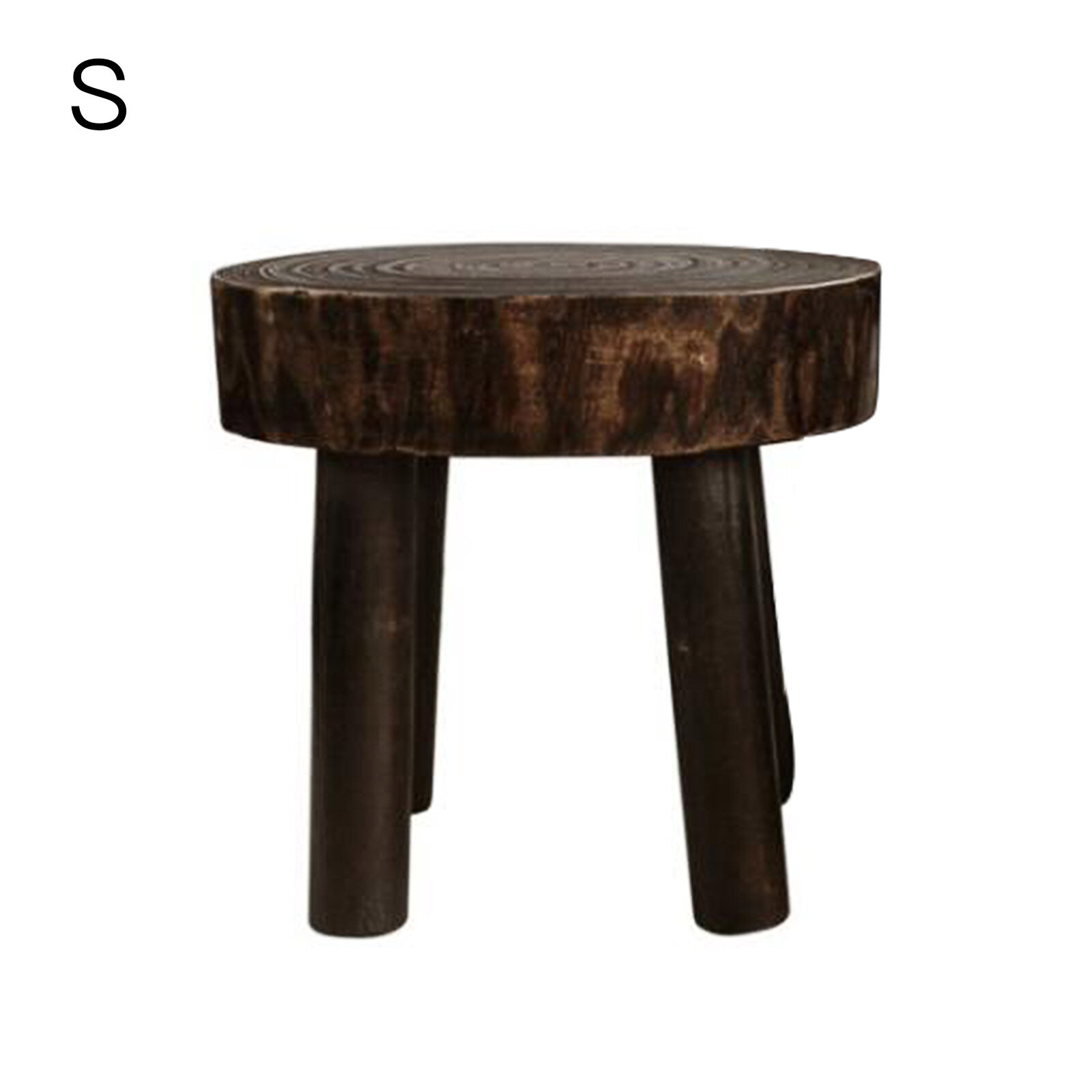 Маленький круглый табурет из цельного дерева, зеленый растительный стул, низкая подставка для ног, домашний табурет для смены обуви, новый китайский стиль, подставка для ног