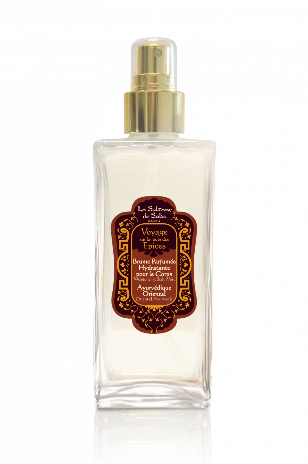 Мист-спрей для тела и волос La Sultane De Saba Ayurvedic, увлажняющий, для всех типов кожи, 200мл