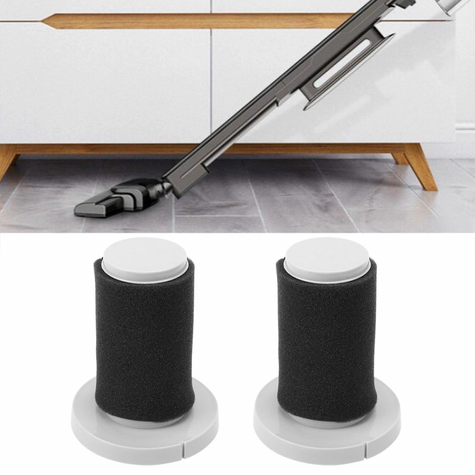 2 шт. фильтр с губкой, сменный аксессуар для пылесоса Deerma DX700/DX700S