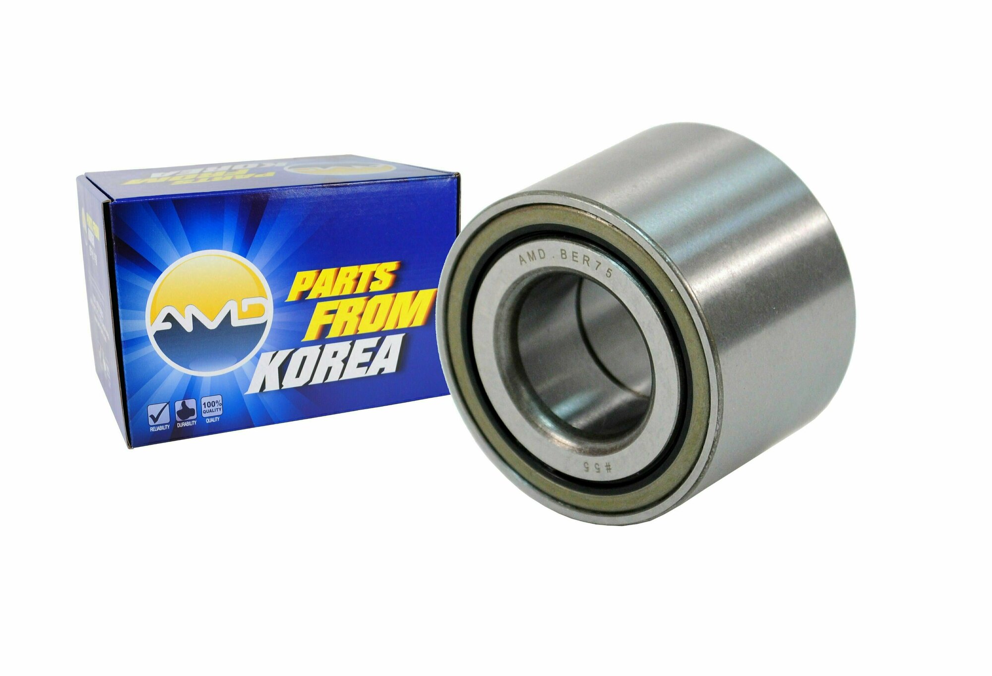 Подшипник ступицы задней 7701205812 AMD. BER75 для RENAULT Logan LS Sandero BS0 2009-2014 Sandero Stepway BS1