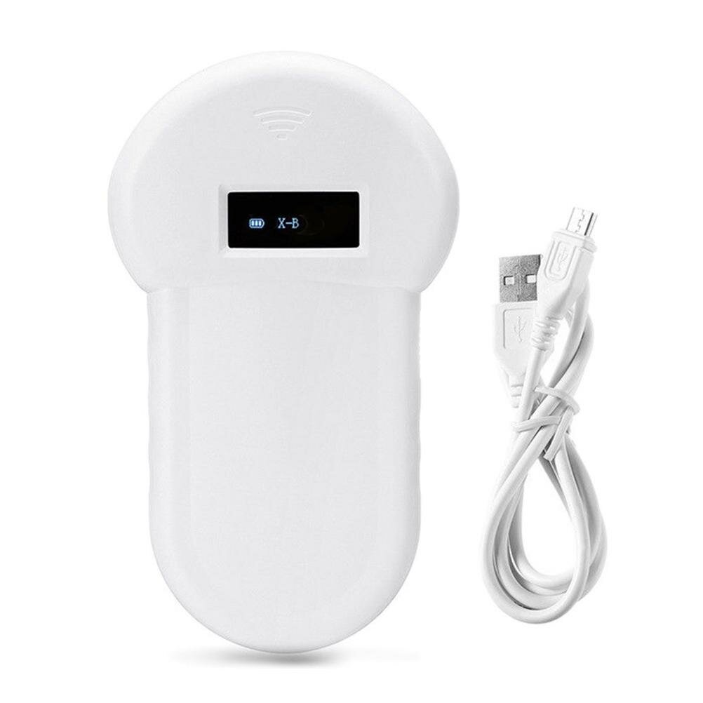 Портативный сканер микрочипов с OLED-дисплеем, портативный сканер для домашних животных, USB перезаряжаемый чип, идентификационный транспондер