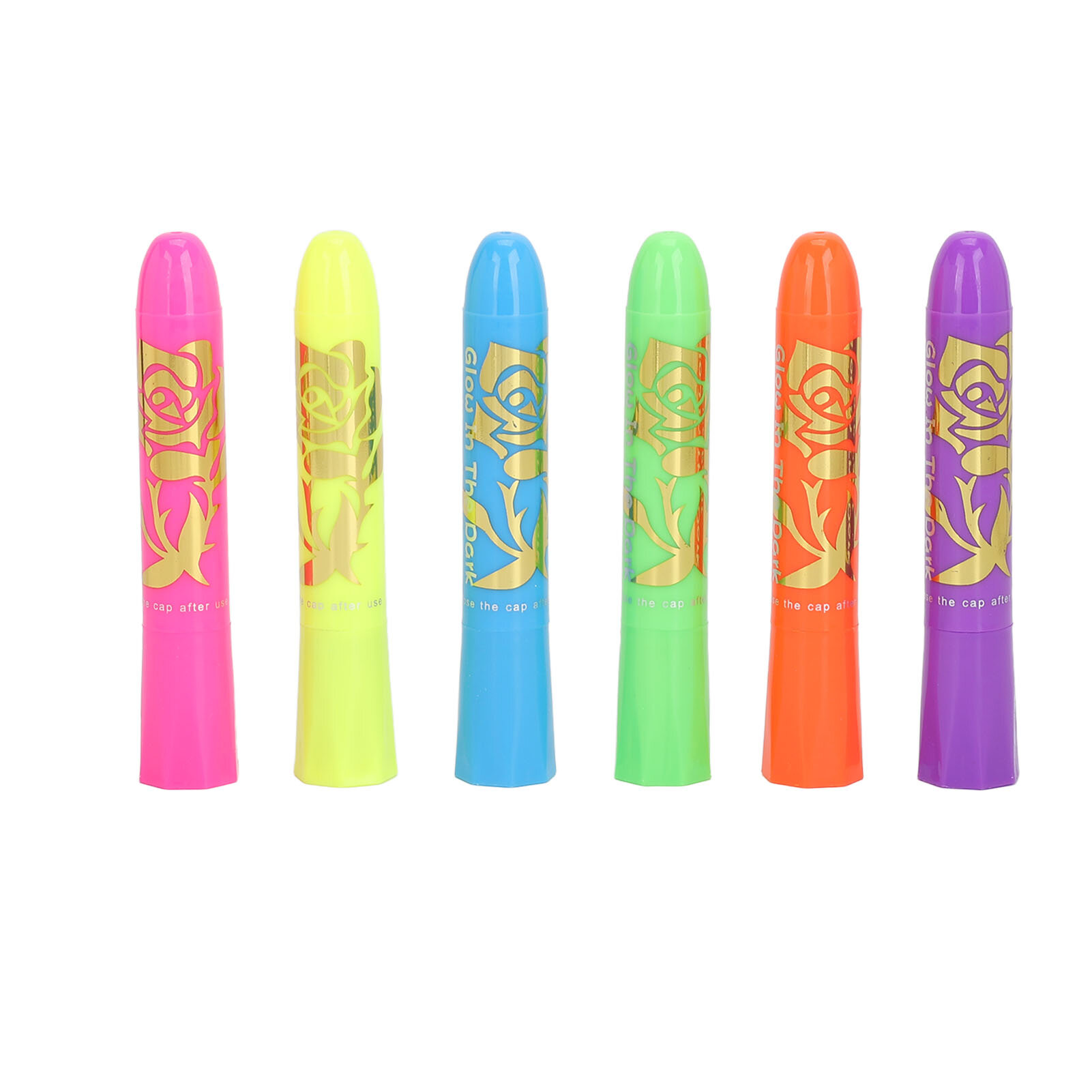 6 цветов лица макияж карандаши сильная адгезия, моют, 30 г, краска для лица, карандаши для рождественских вечеринок на Хэллоуин Косплей косплей