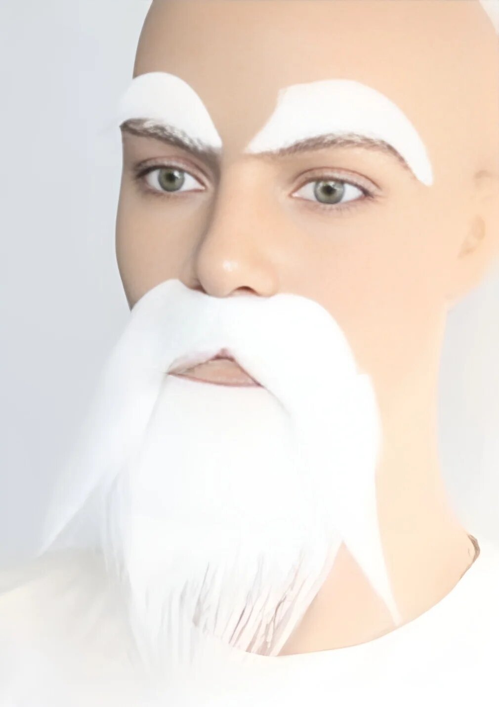 JP Anime Master Roshi Kame Sennin волосы косплей головной убор белая комикс борода и брови