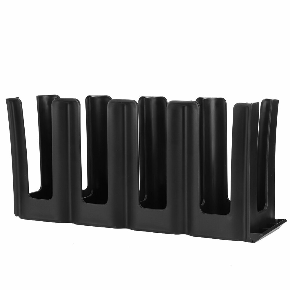 Стойка для стаканов с четырьмя отделениями для кофе и молочного чая, органайзер для одноразовых бумажных стаканов для барной стойки