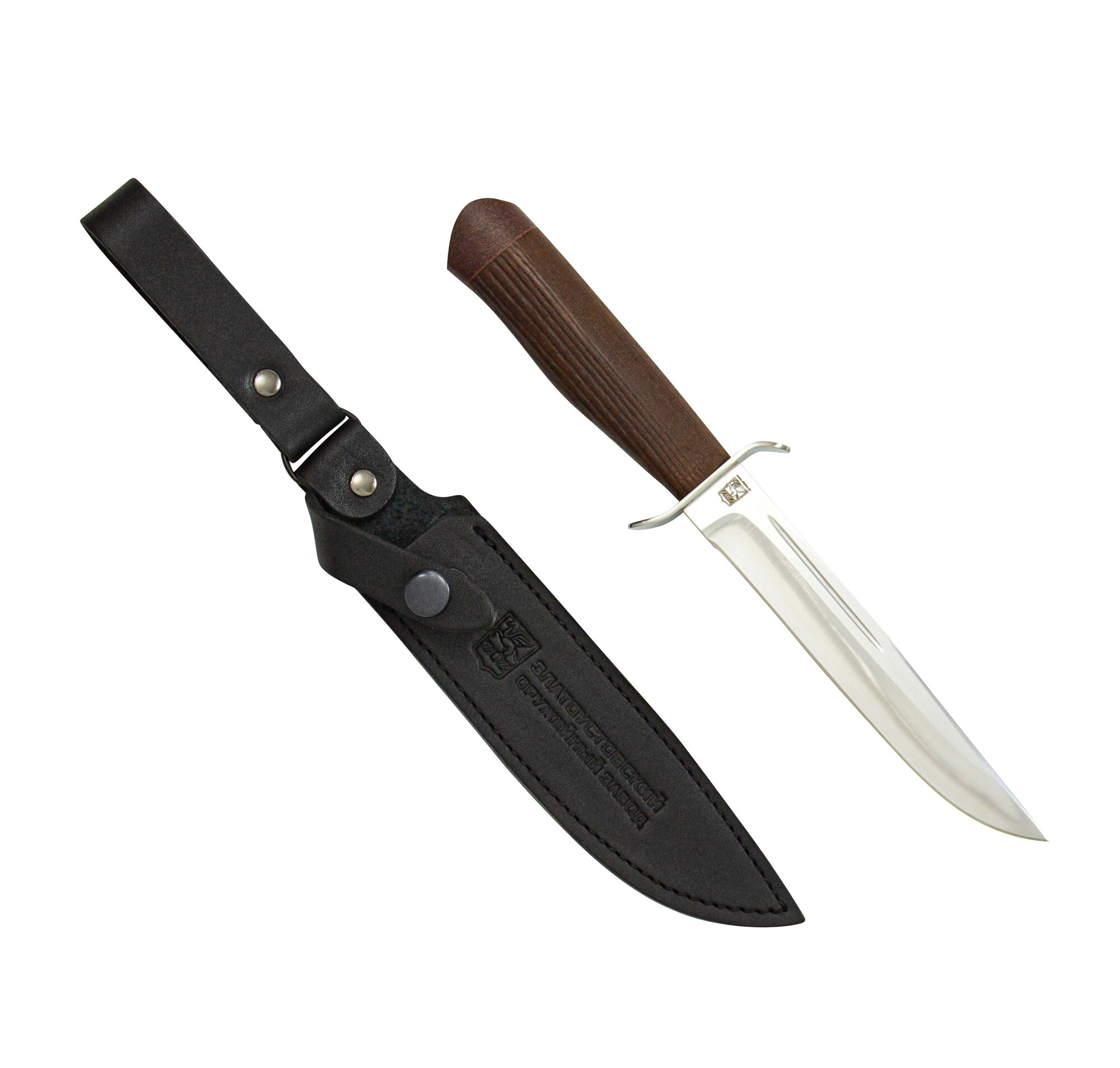 Нож "Финка - 1" (сталь 95x18, ясень/текст.) Златоустовский оружейный завод