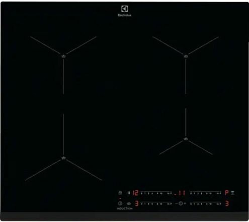 Варочная панель индукционная Electrolux EIS62443, черный