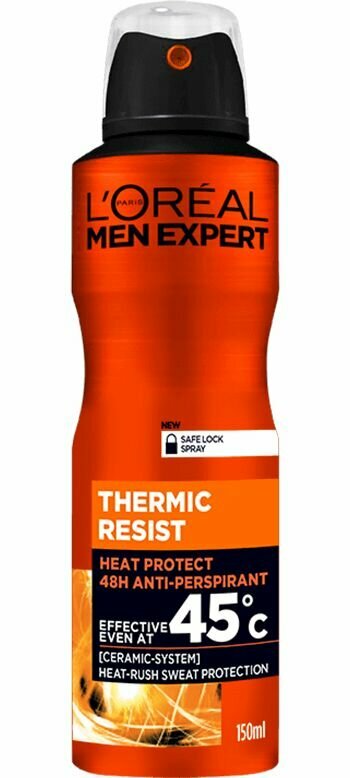 Дезодорант-спрей L'Oral Men Expert Thermic Resist, 150мл