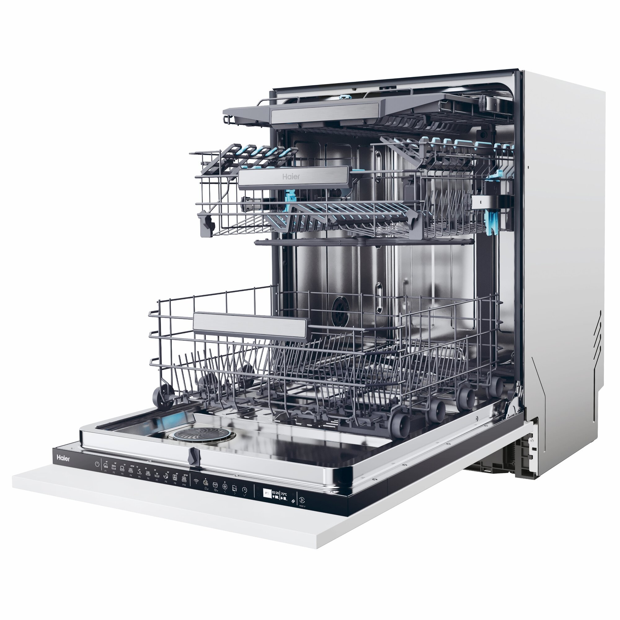 Встраиваемая посудомоечная машина Haier XS 6B0M4PDB-08, черный
