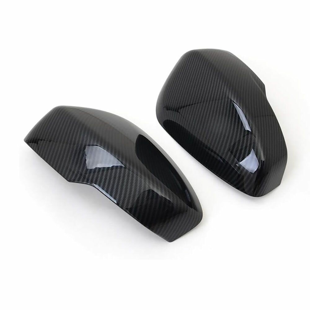 Крышки зеркал заднего вида с карбоновой текстурой - Мицубиси Эклипс Кросс (правильно)