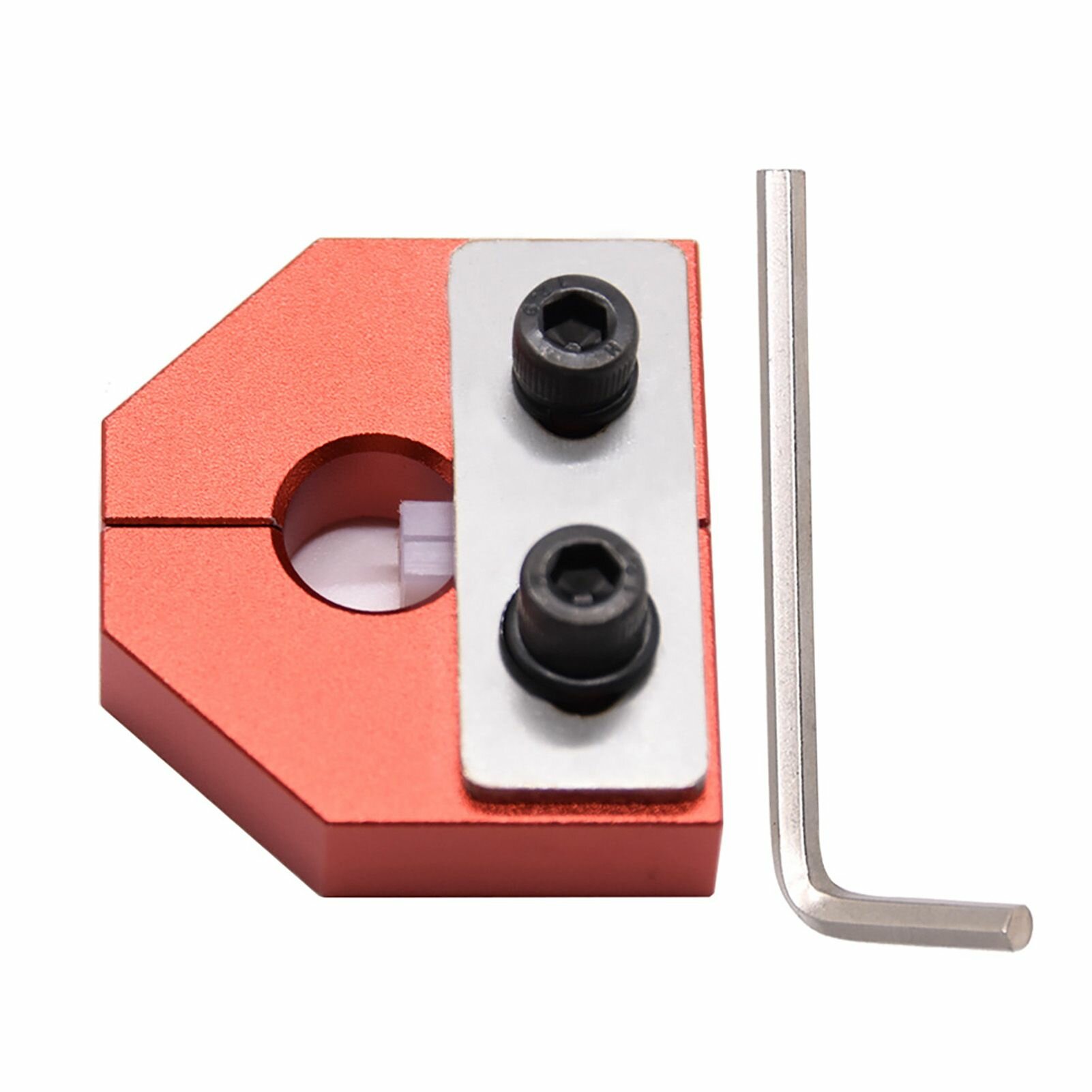 Разъем для сварки нити, высокопрочный точный разъем датчика нити для 3D-принтера с гаечным ключом для 1,75 мм PLA ABS, красный