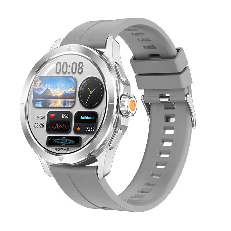 Men Smart Watch NFC BT Calling AI Voice GPS Tracker Health Monitoring Outdoor Sport Fitness Tracker Women S4 Ultra Smartwatch