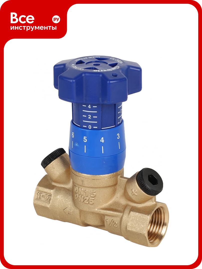 Балансировочный клапан MVI pn25 ду40 (1 1/2") BL.210.08