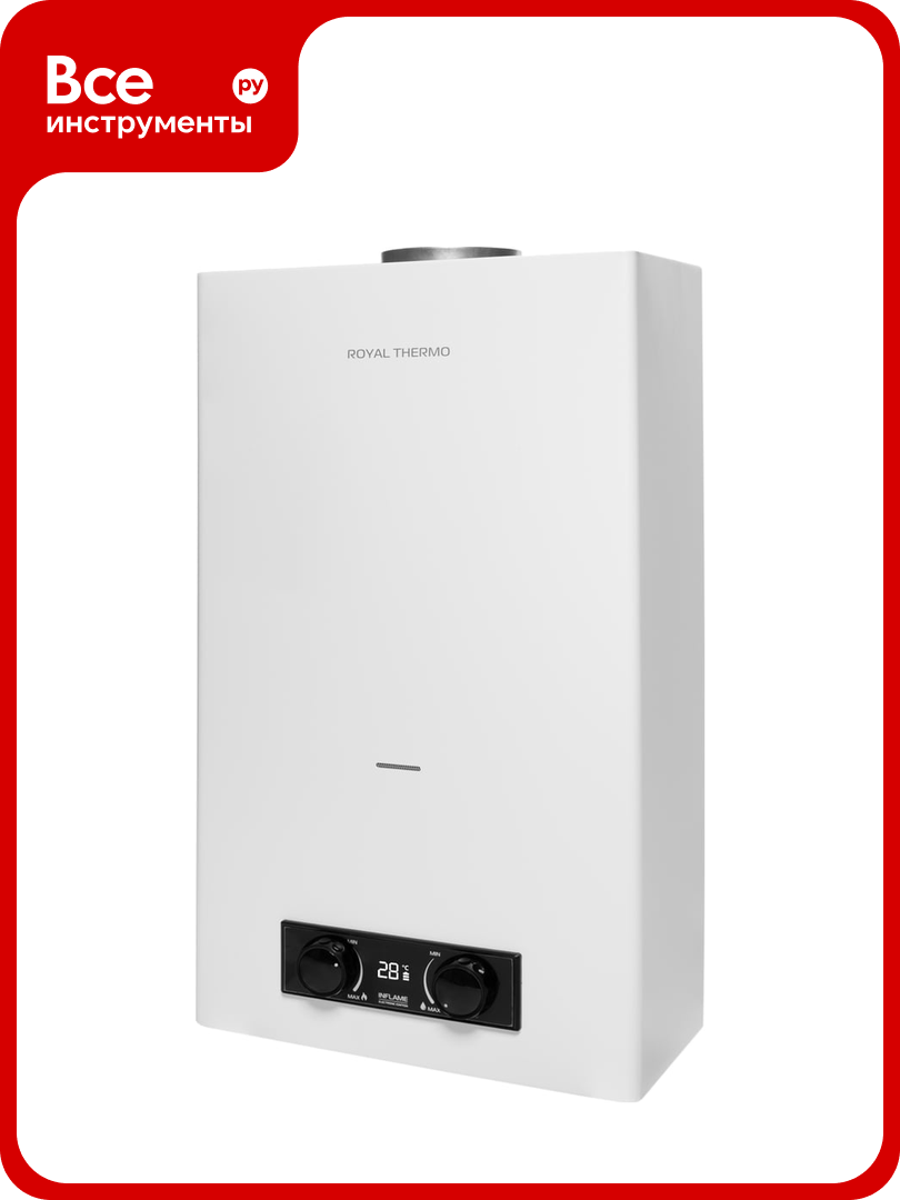 Газовая колонка ROYAL THERMO GWH 12 Inflame НС-1584751, предохранения прибора