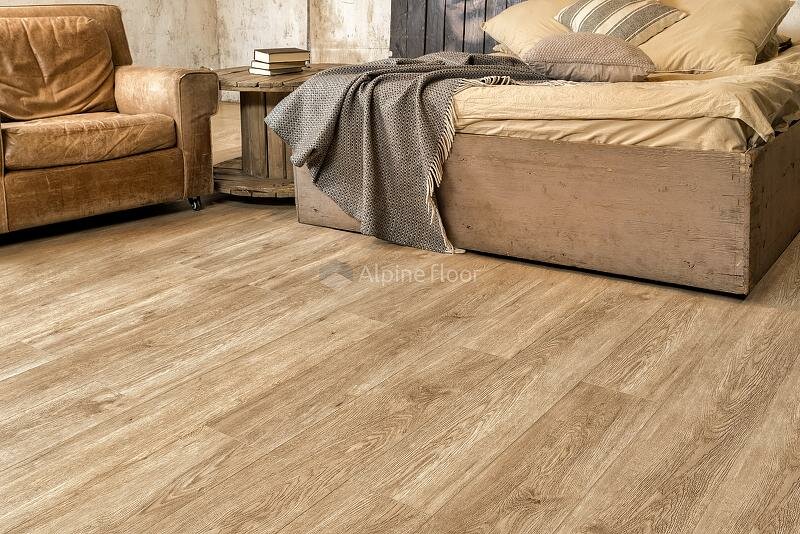 Виниловый ламинат Alpine Floor Grand Sequoia ECO 11-6 Миндаль 1220х183х4 мм