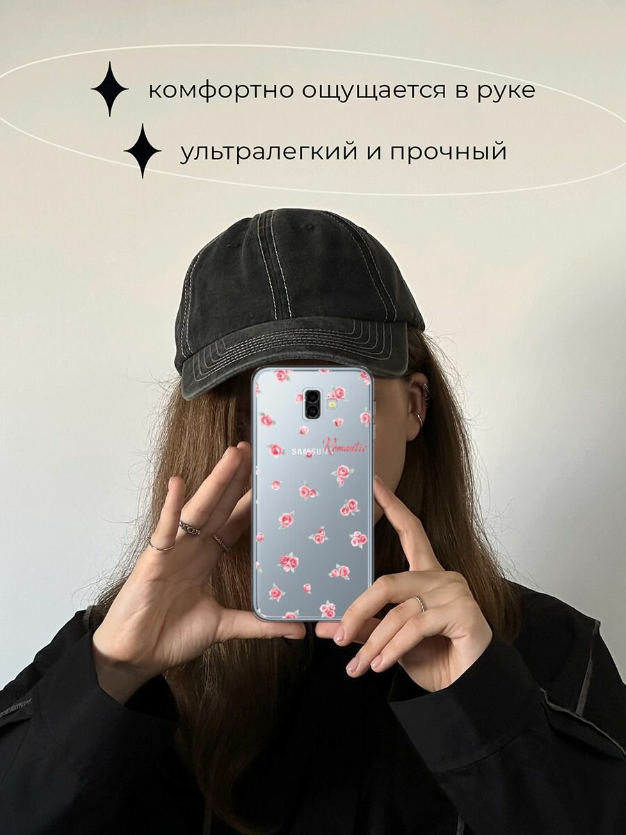 Чехол на Samsung Galaxy J6 + / Самсунг Галакси J6 Плюс 2018 с принтом "Romantic 3" — фото 1