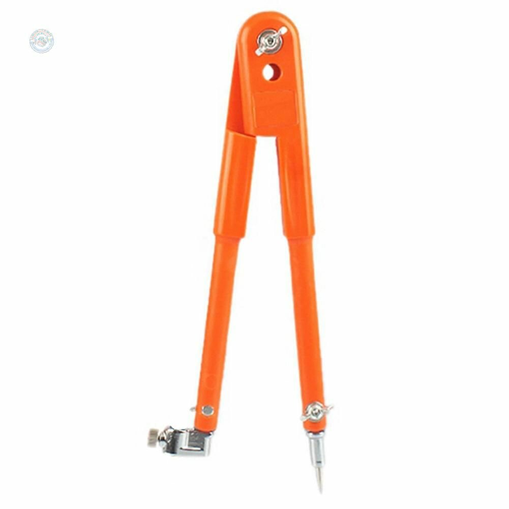 Плотницкий циркуль с регулируемыми делителями для точной разметки дуг и окружностей на дереве, компактный разметочный инструмент для столярных и мебельных работ