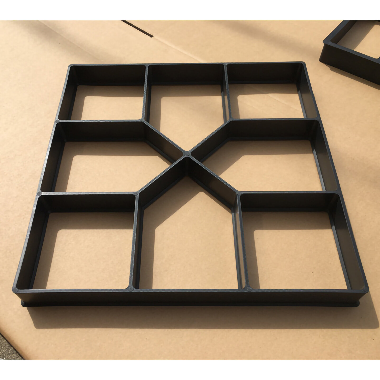 40 см DIY форма для тротуарной плитки многоразовая форма для изготовления бетонных дорожек пластиковая форма для дорожного тротуара для сада