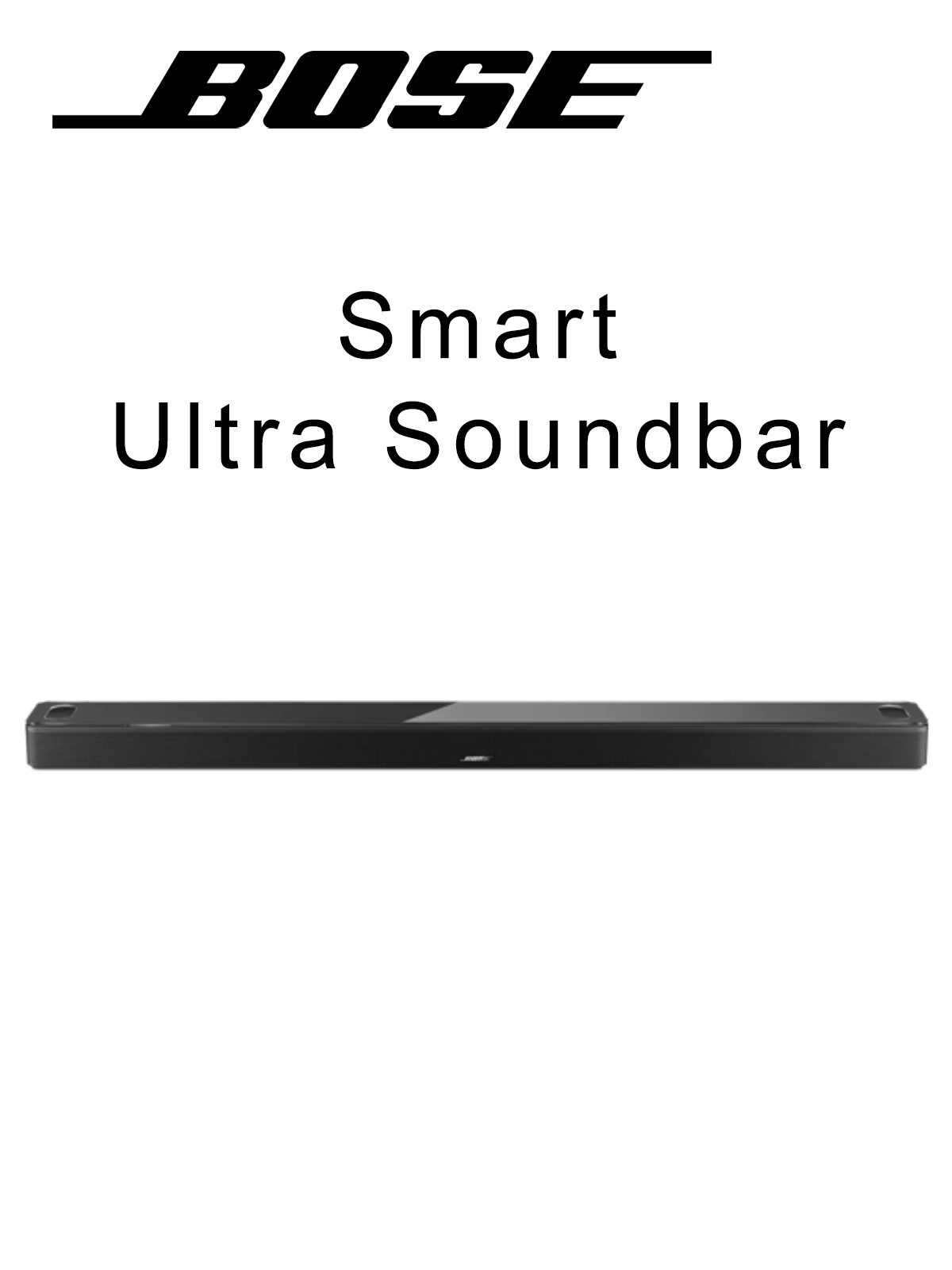 Саундбар Bose Smart Ultra Soundbar Black с Dolby Atmos