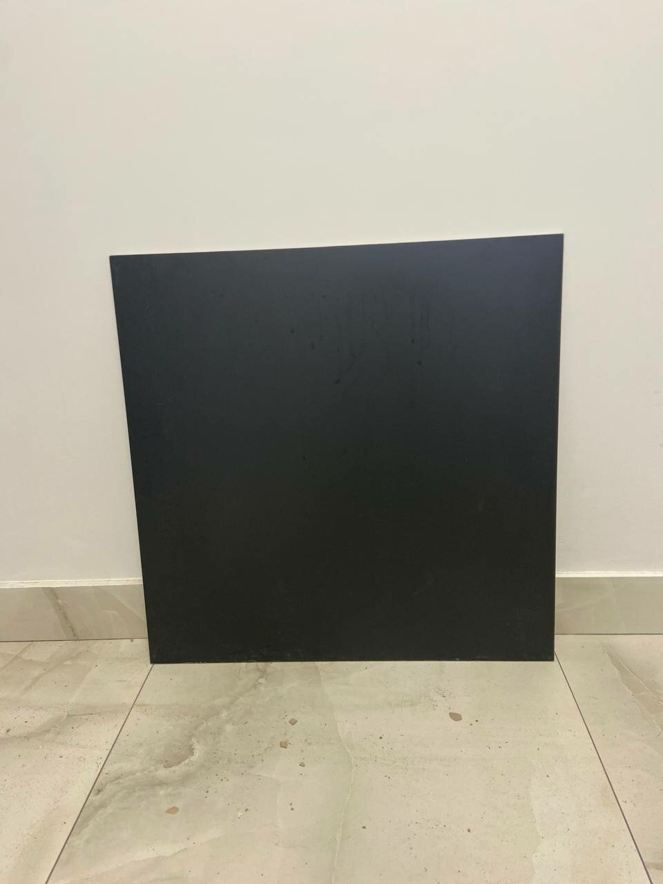 Керамический гранит Monocolor Black , 600x600 мм , производство Иран, 1 шт - 1 упаковка - 4 плитки