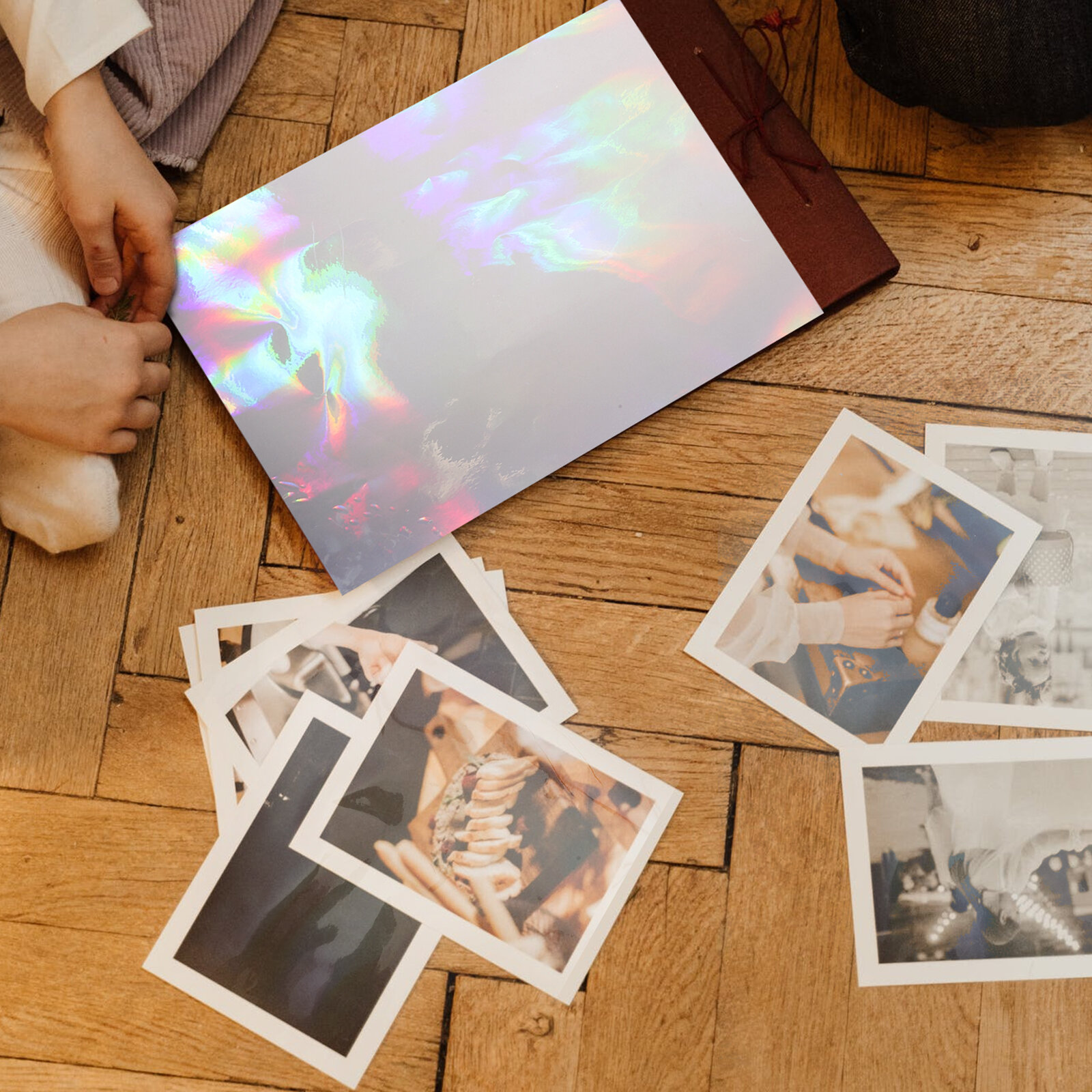 Холографические Защитные Пленки Для Долгосрочного Хранения Фото, Прозрачные, 10 Штук 29.7x21 Cm