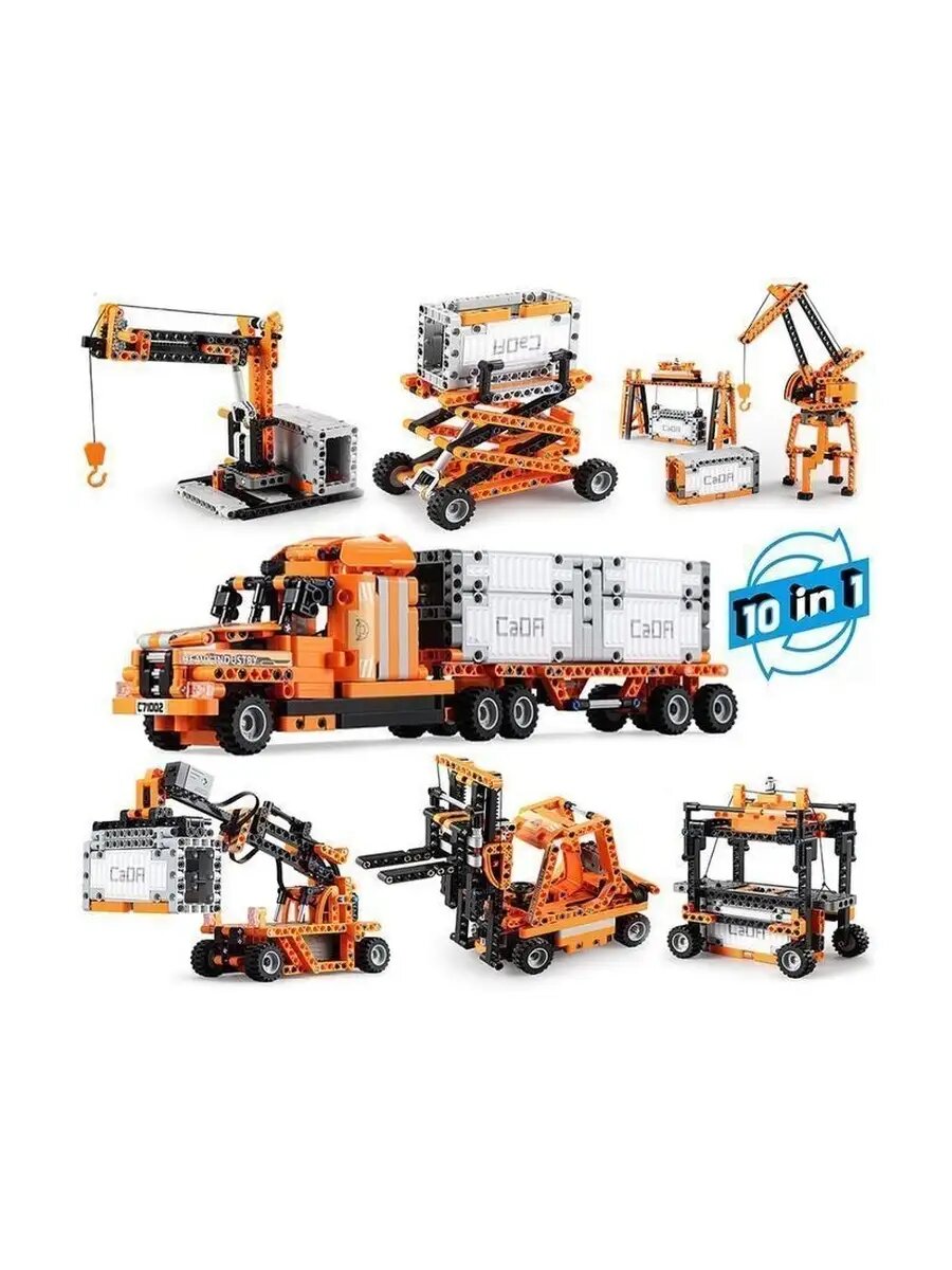 Конструктор 10 в 1 механическая лаборатория - порт C71002W