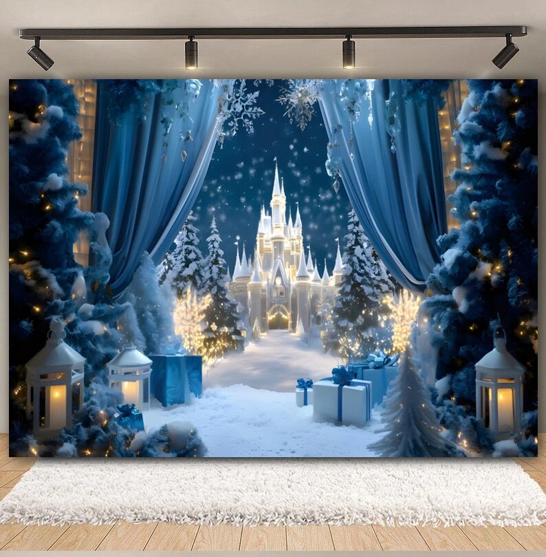 Фотофон «Холодное сердце», винил Vinyl 90x60cm, MBJ1567