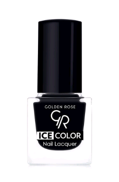 Golden Rose Ice Color - Nail Lacquer Лак для ногтей 6 мл. №162 черный