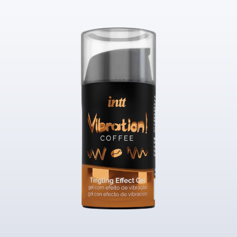 59551 Intt Vibration! Coffee, 15 мл. Жидкий вибратор с ароматом кофе