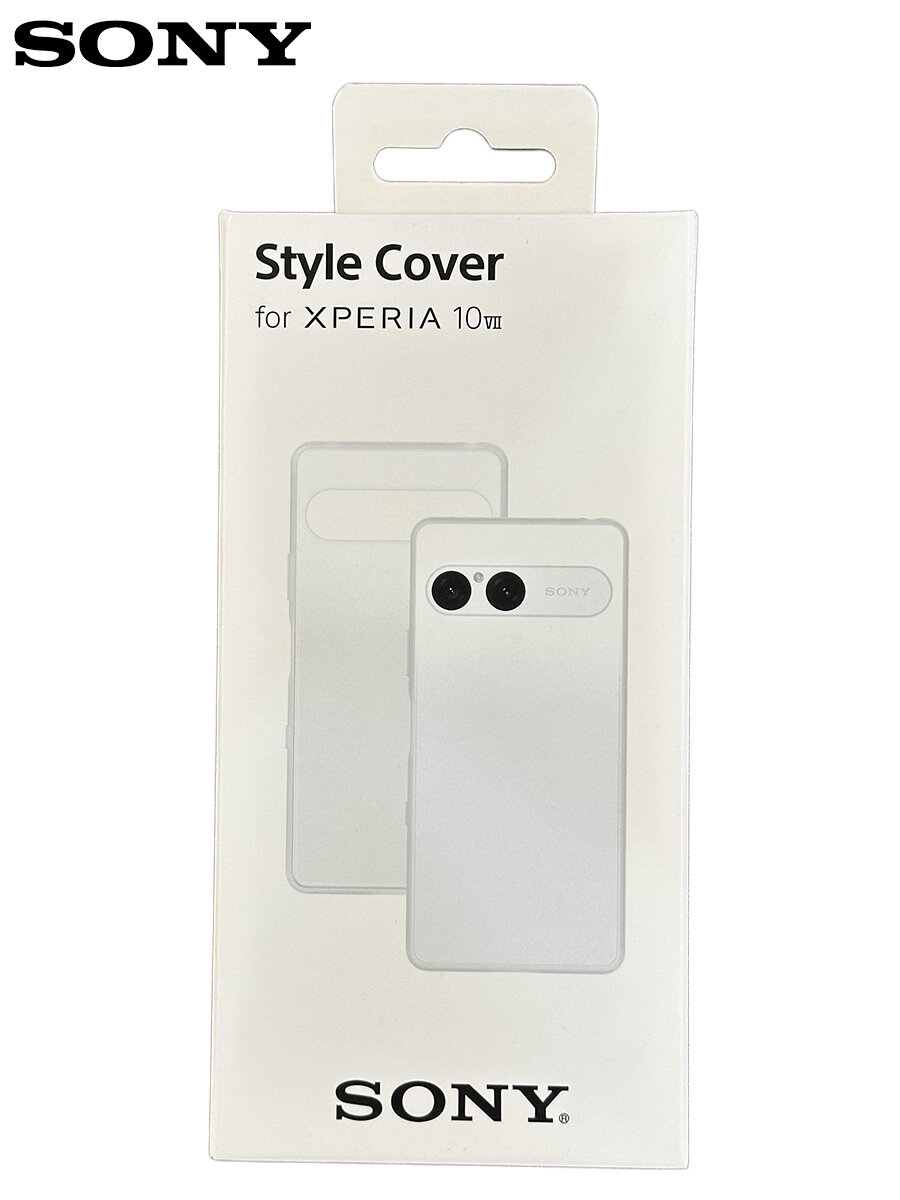 Чехлы SONY XQZ-CBFE Style Cover for Xperia 10 VII Оригинальный защитный чехол