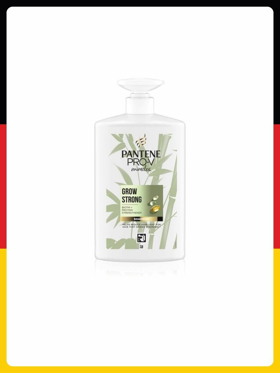 Шампунь для волос PANTENE Pro-V Miracles Grow Strong Shampoo against hair loss, 1000 мл