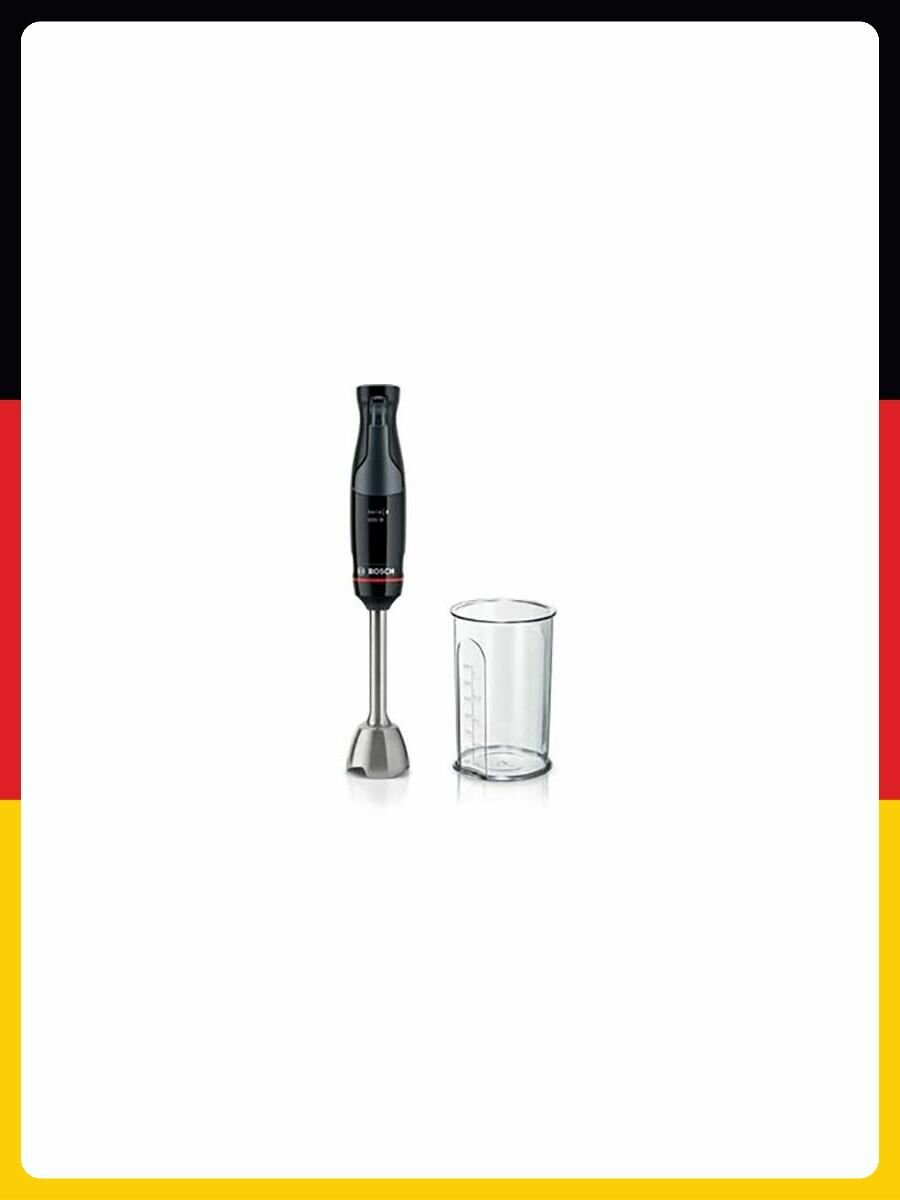Погружной блендер Bosch ErgoMaster Series 4 мощностью 1000 Вт с мерным стаканом и стаканом для смешивания