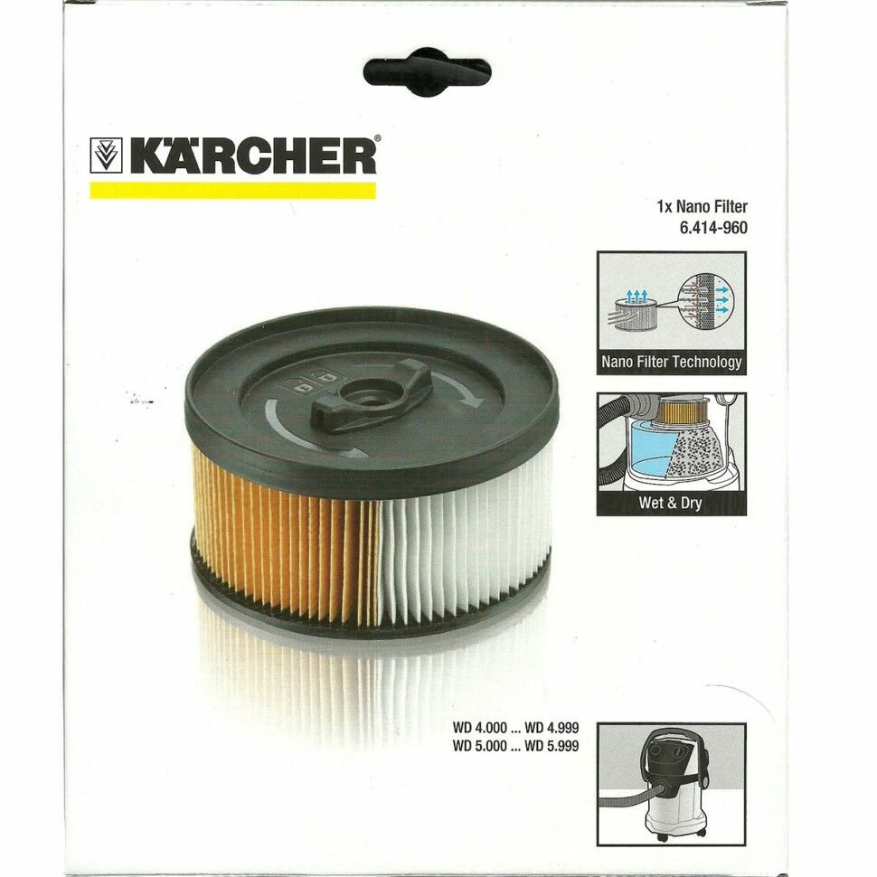 Фильтр для пылесоса Karcher 6.414-960.0